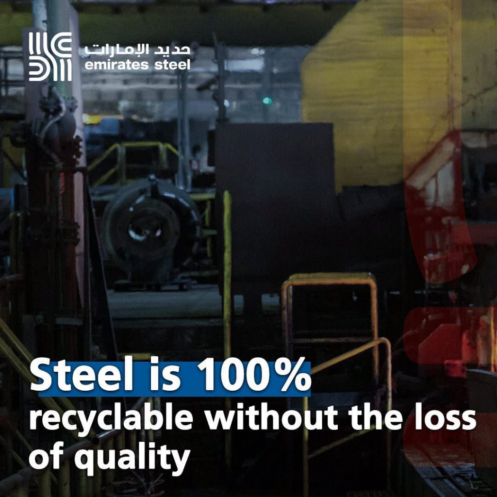 Due to its recyclable nature, steel can be infinitely recycled and has ...